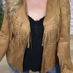 Vocal | Jackets & Coats | Vocal Suade Fringe Jacket | Poshmark